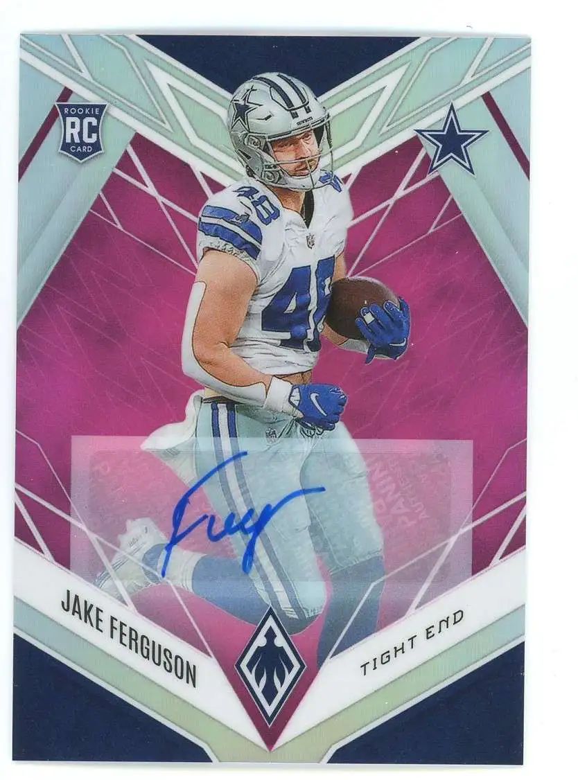 NFL 2022 Phoenix Football Jake Ferguson Rookie 3299 Autograph Card 165 ...