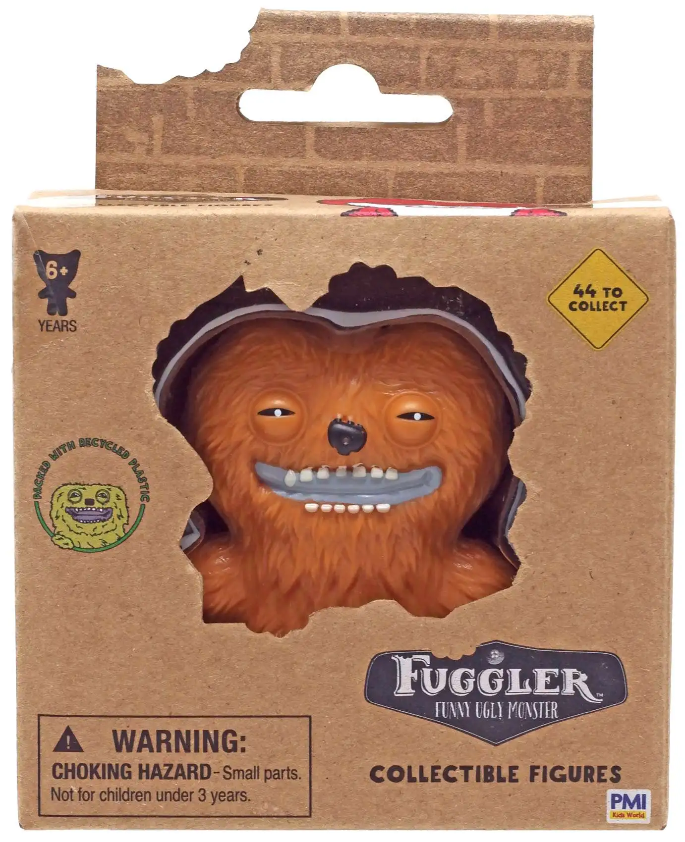 Fuggler Count Underoo McGoo 2.5 Mini Figure Orange Toy Monster - ToyWiz