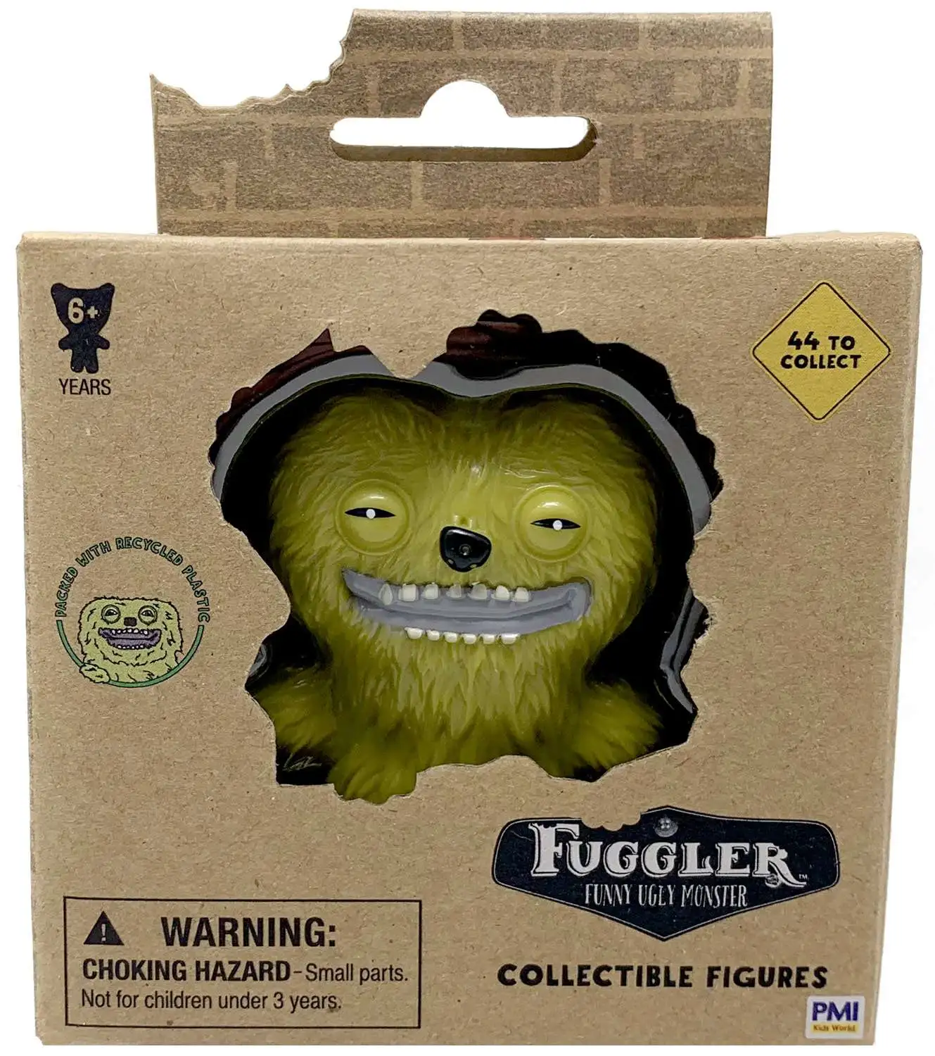 Fuggler Count Underoo McGoo 2.5 Mini Figure Green Toy Monster - ToyWiz