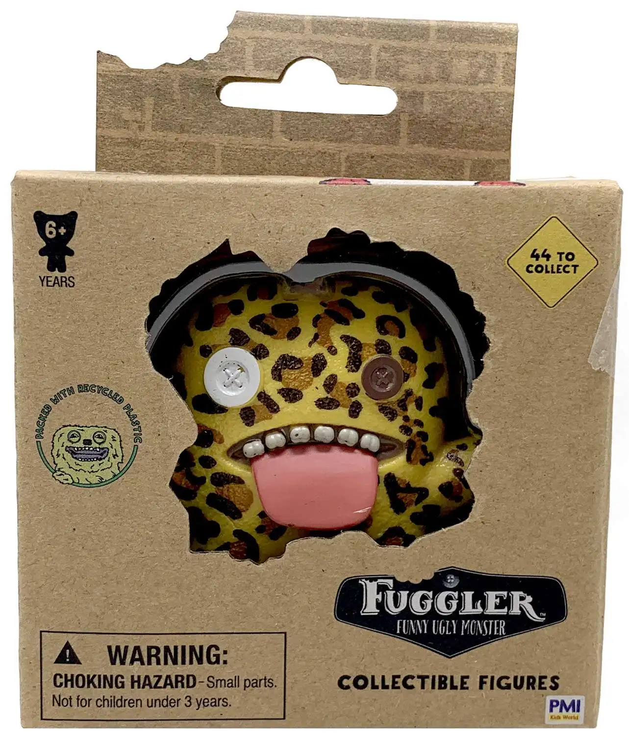 Fuggler Oogah Boogah 2.5 Mini Figure Leopard Toy Monster - ToyWiz