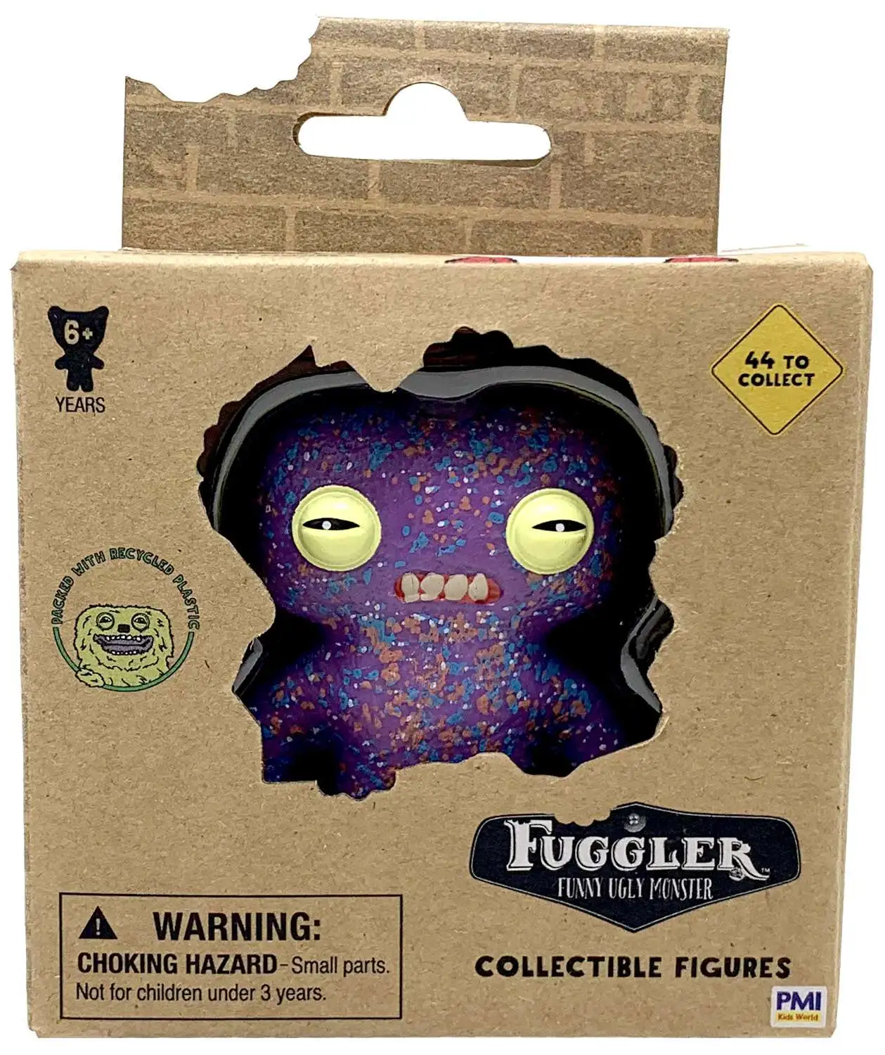 Fuggler Squidge 2.5 Mini Figure Purple Toy Monster - ToyWiz