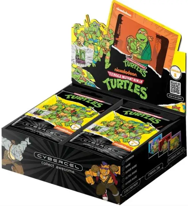 Teenage Mutant Ninja Turtles Series 1 Trading Card Box 20 Packs ...