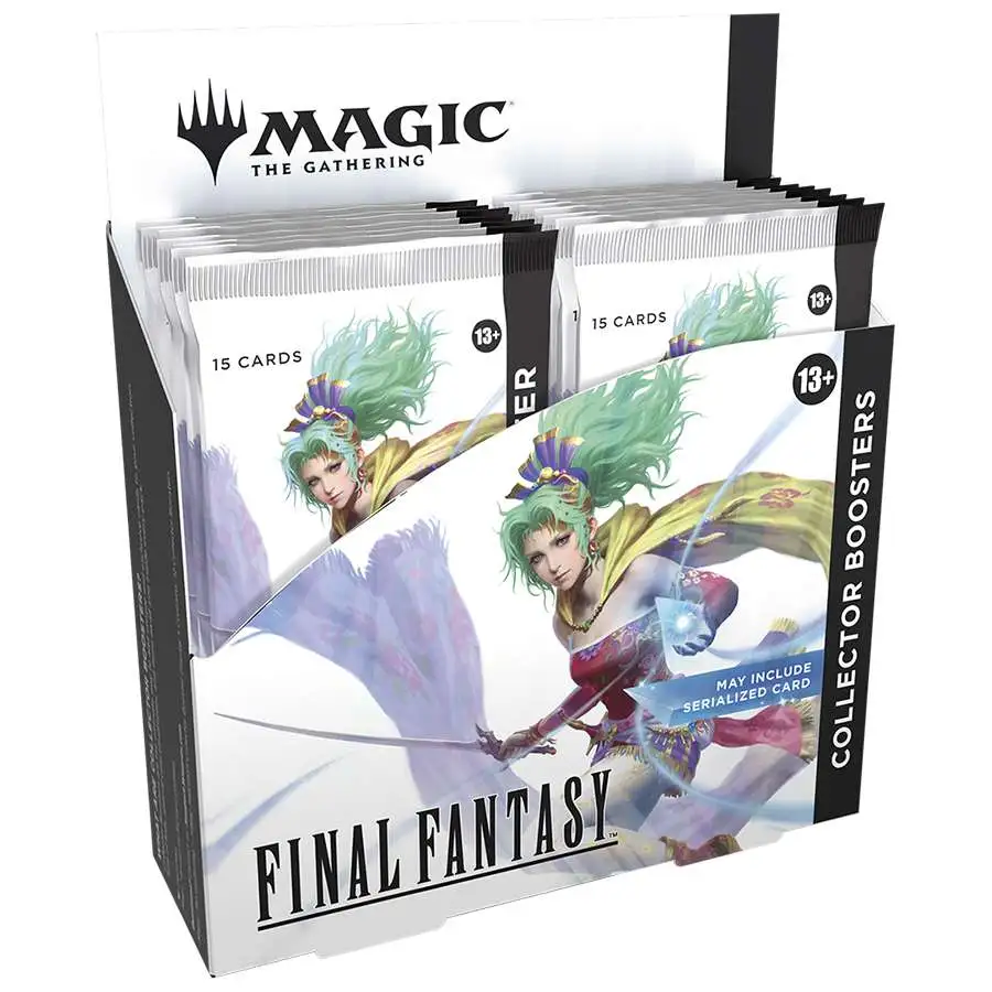 Magic The Gathering Final Fantasy COLLECTOR Booster Box ENGLISH, 12 Packs Wizards of the Coast ...