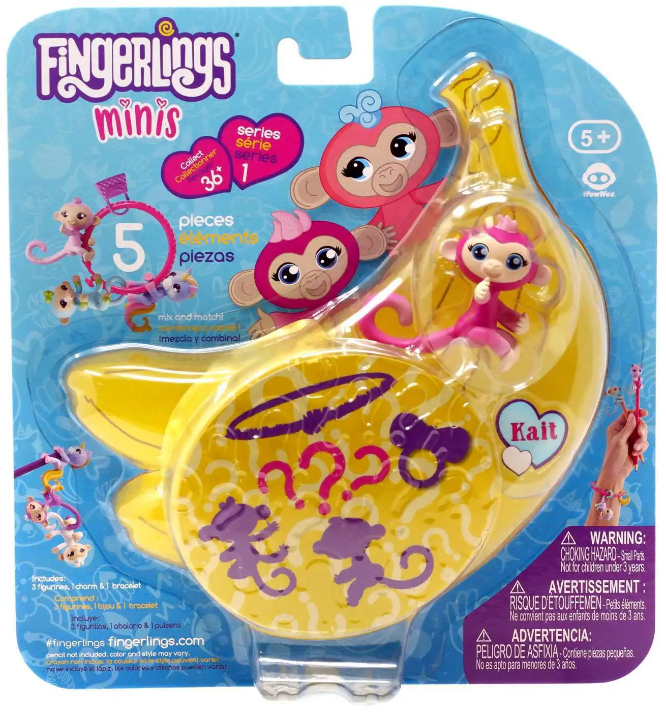 Fingerlings Minis Series 1 Kait 3-Pack WowWee - ToyWiz