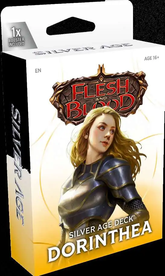 Flesh and Blood Trading Card Game Chapter Two Dorinthea Silver Age Deck ...