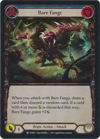 Flesh and Blood Trading Card Game Everfest Single Card Common Bare ...