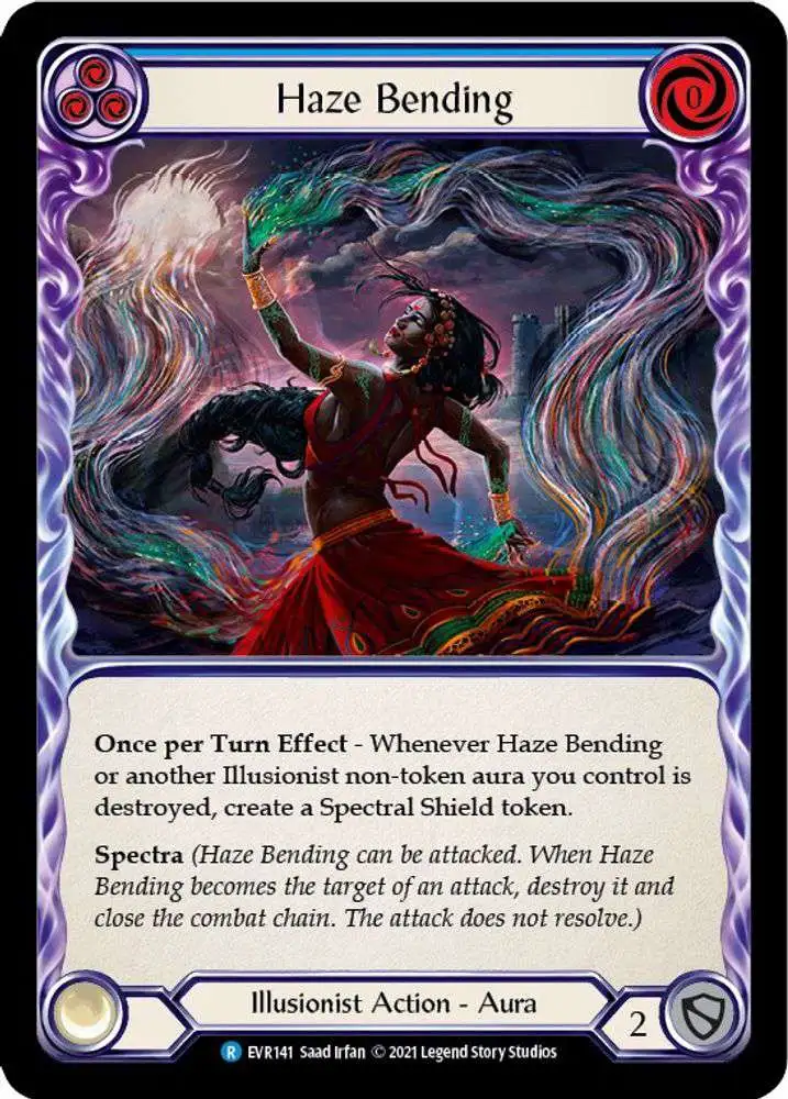 Flesh and Blood Trading Card Game Everfest Single Card Rare Haze ...