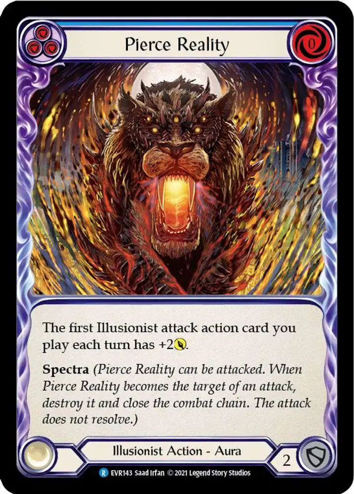 Flesh and Blood Trading Card Game Everfest Single Card Rare Pierce ...