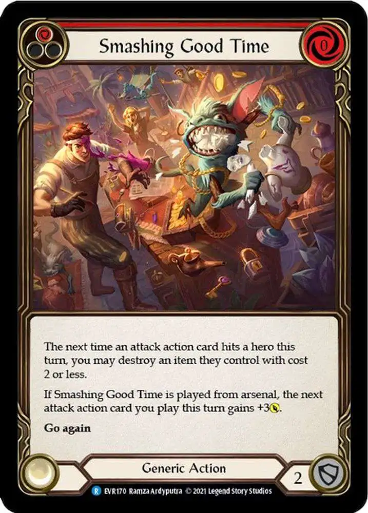 Flesh and Blood Trading Card Game Everfest Single Card Rare Smashing ...