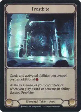 Flesh and Blood Trading Card Game Everfest Single Card Common Frostbite ...