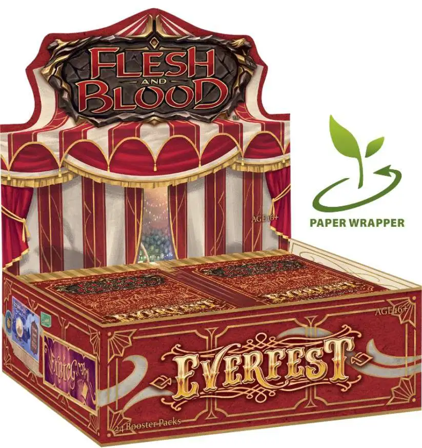 Flesh and Blood Trading Card Game Everfest 1st Edition Booster Box 24 ...