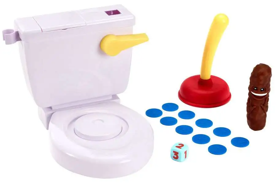Flushin Frenzy Flushin Frenzy Game Mattel Games - ToyWiz