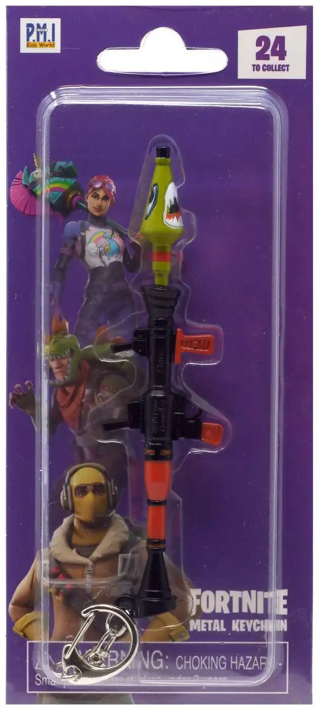Fortnite Rocket Launcher Metal Keychain PMI - ToyWiz