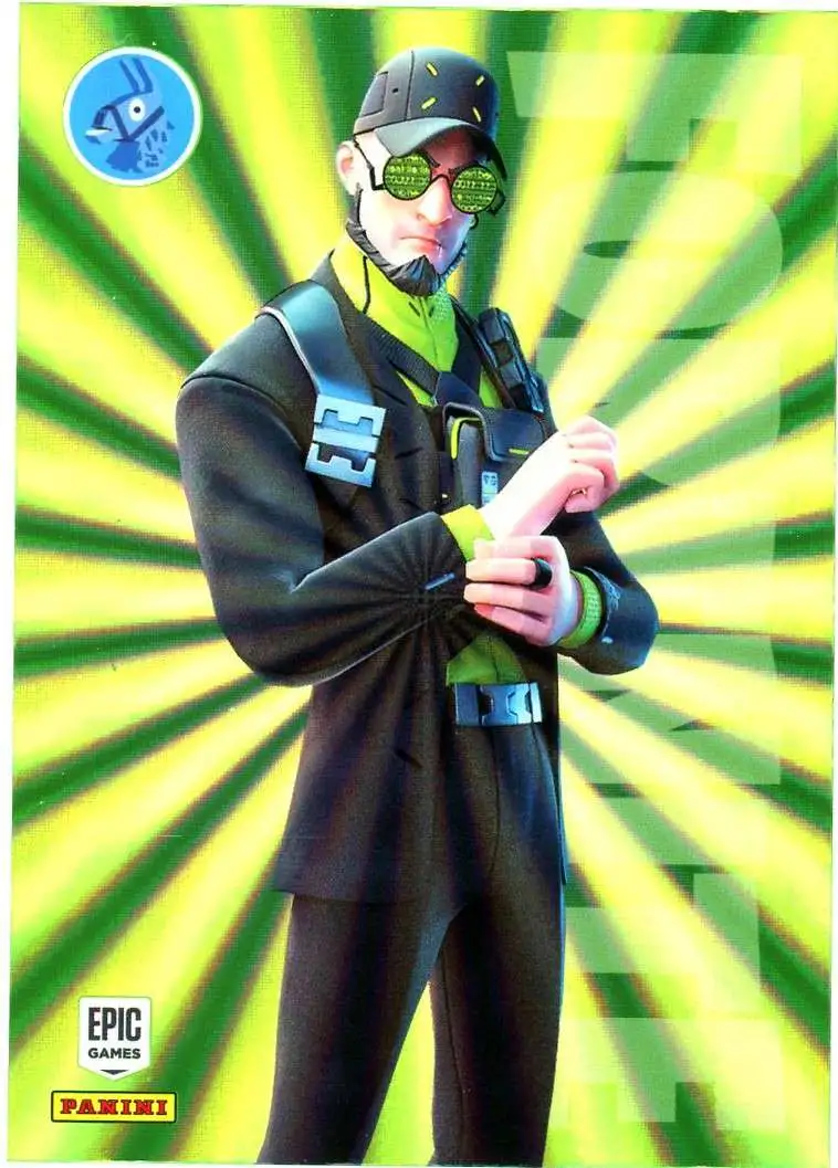 Fortnite 2021 Series 3 Single Card Laser Deadlock 45 Rare Outfit - ToyWiz