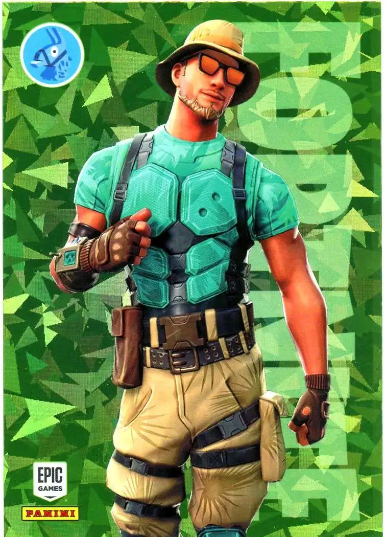Fortnite 2021 Series 3 Single Card Cracked Ice Marino 61 Rare Outfit ...