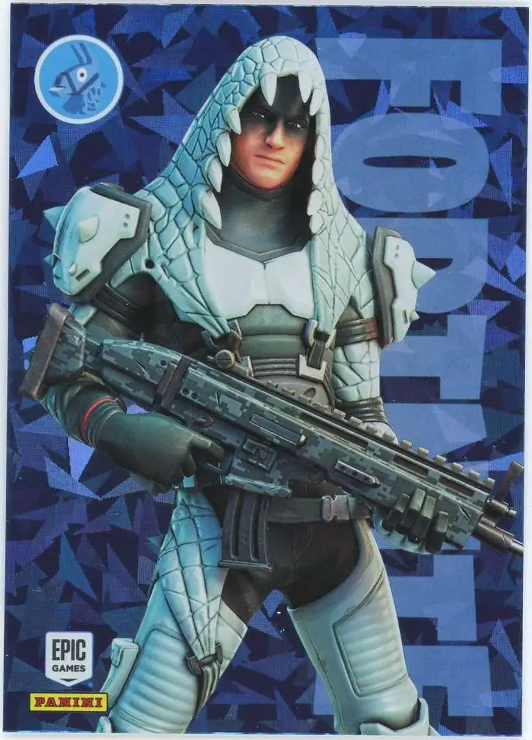 Fortnite 2021 Series 3 Single Card Cracked Ice Swamp Stomper 84 Rare ...