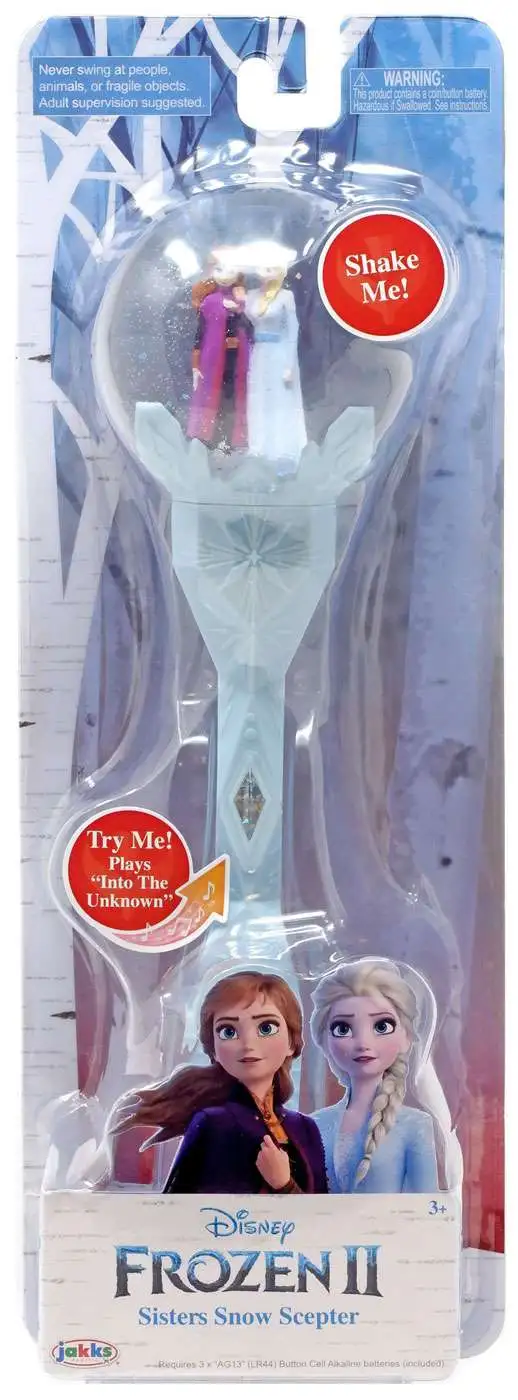 Disney Frozen 2 Sisters Snow Scepter Damaged Package Jakks Pacific - ToyWiz