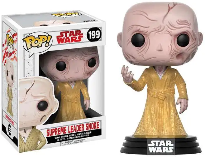 Funko Star Wars The Last Jedi POP Star Wars Supreme Leader Snoke Vinyl ...