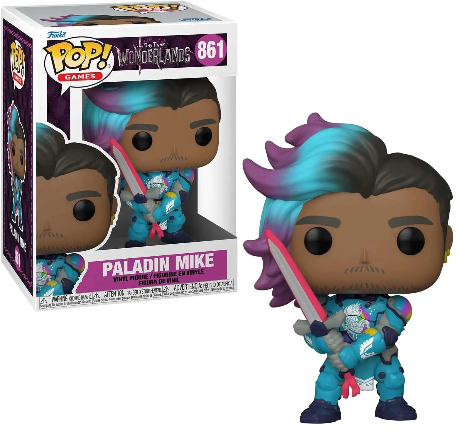 Funko Borderlands POP Games Paladin Mike Vinyl Figures 861 - ToyWiz