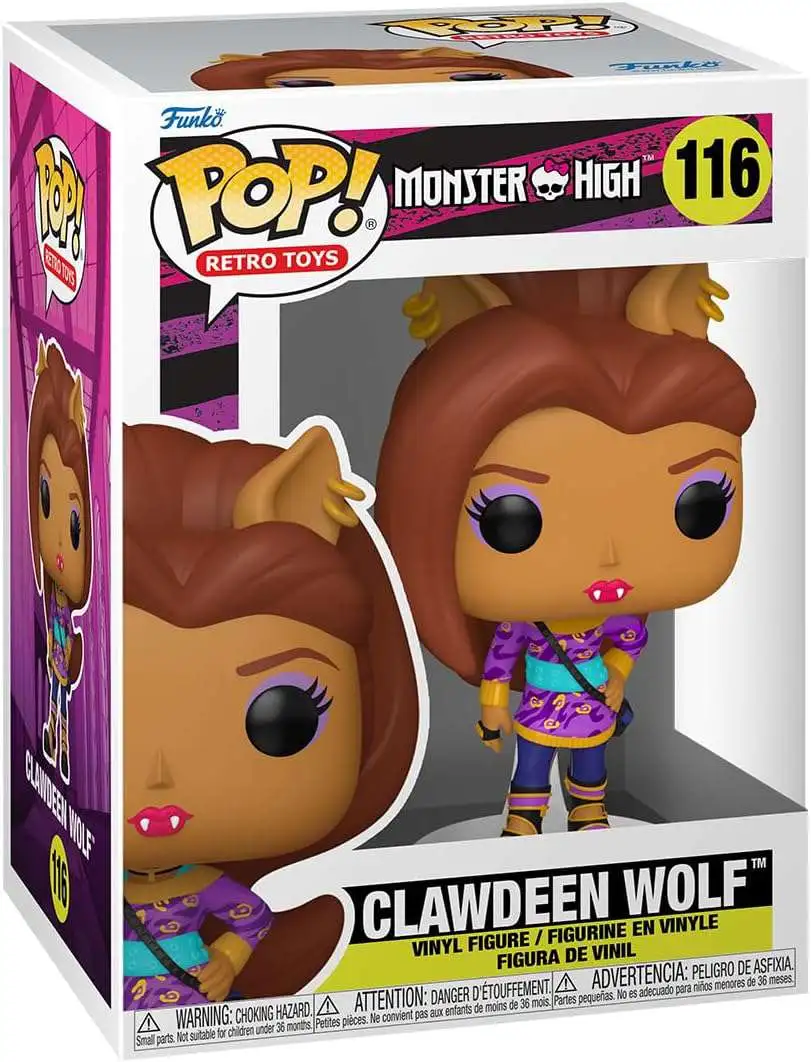 Funko Monster High POP Vinyl Clawdeen Vinyl Figure 116 - ToyWiz