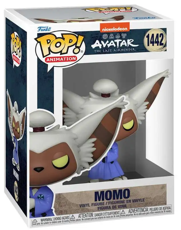 Funko Avatar the Last Airbender POP Animation Momo Vinyl Figure 1442 ...