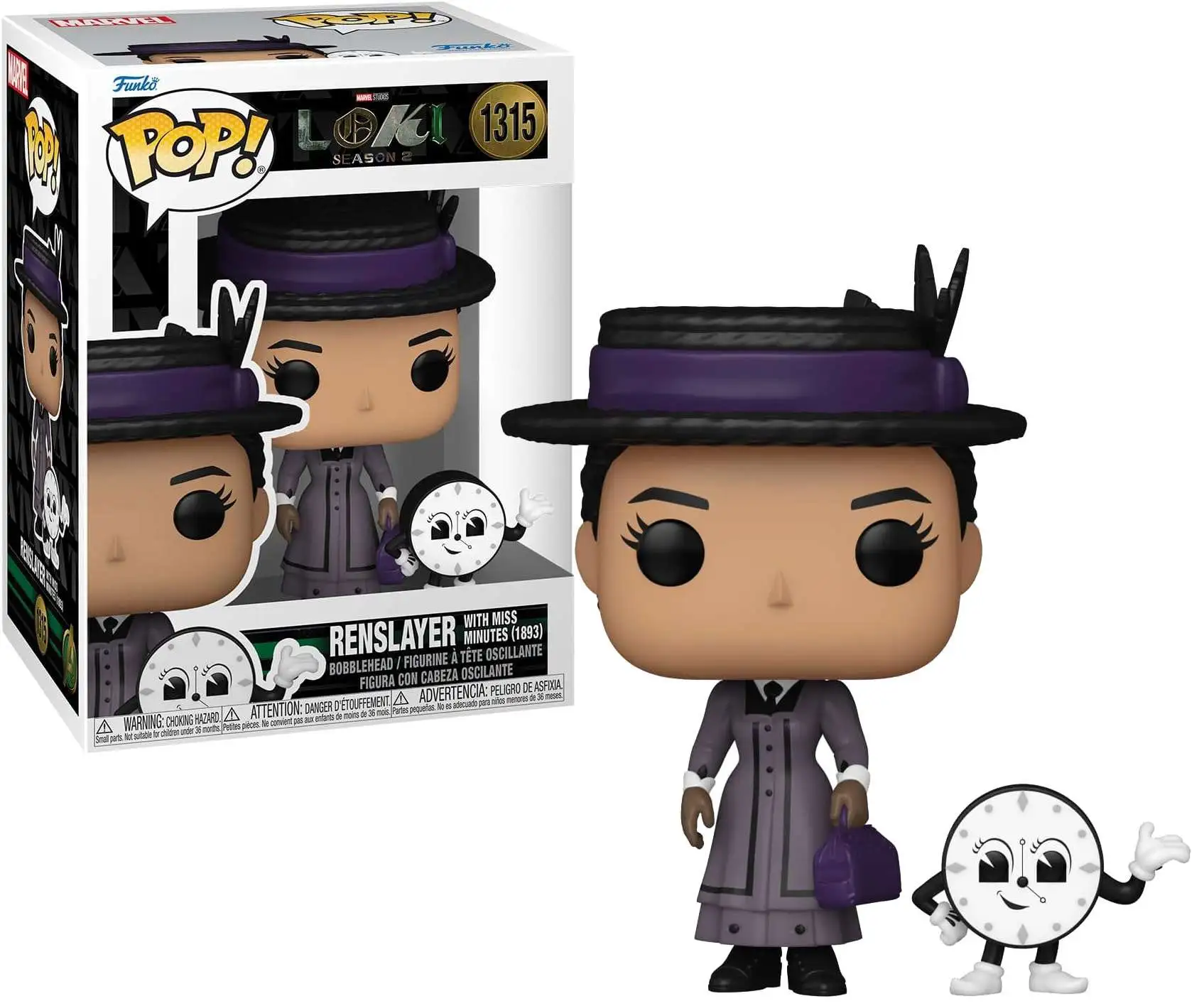 Funko Marvel Loki POP Marvel Renslayer Vinyl Figure 1315 iwht Miss ...