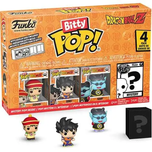 Funko Dragon Ball Z Bitty POP Gohan Micro Figure 4-Pack - ToyWiz