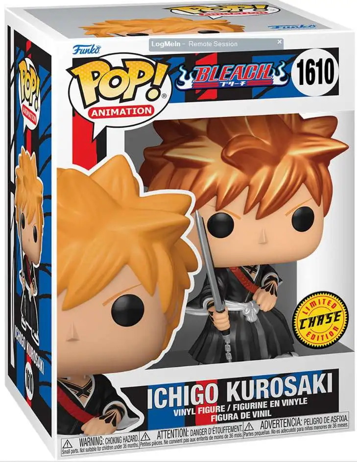 Funko Bleach POP Animation Bleach Ichigo Kurosaki FB Shikai Vinyl ...