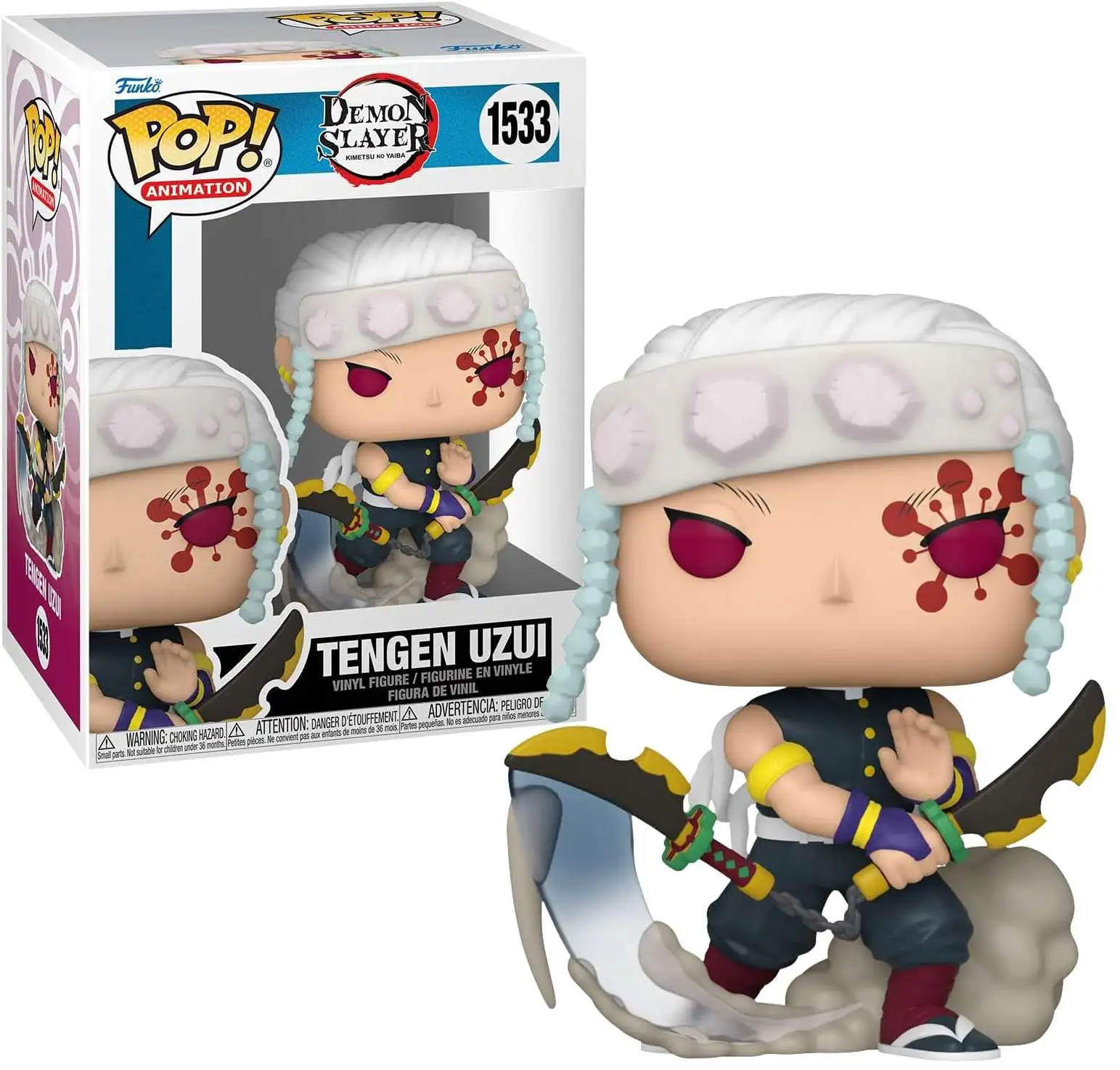 Funko Demon Slayer POP Animation Tengen Uzui Vinyl Figure 1533 Regular ...