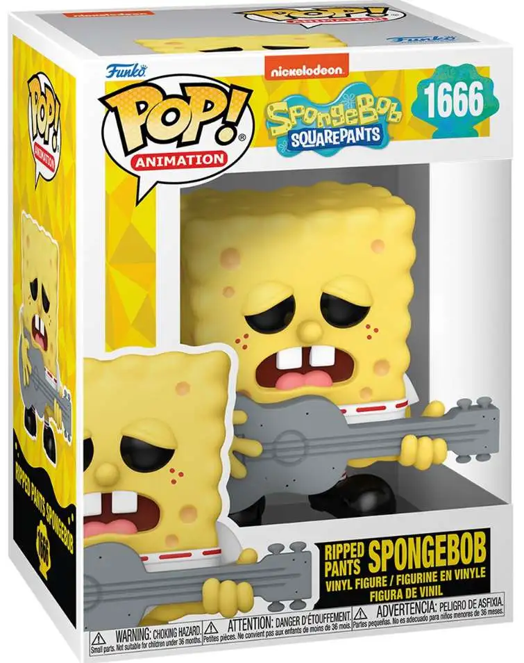 Funko Spongebob Squarepants 25th Anniversary POP Television Ripped ...