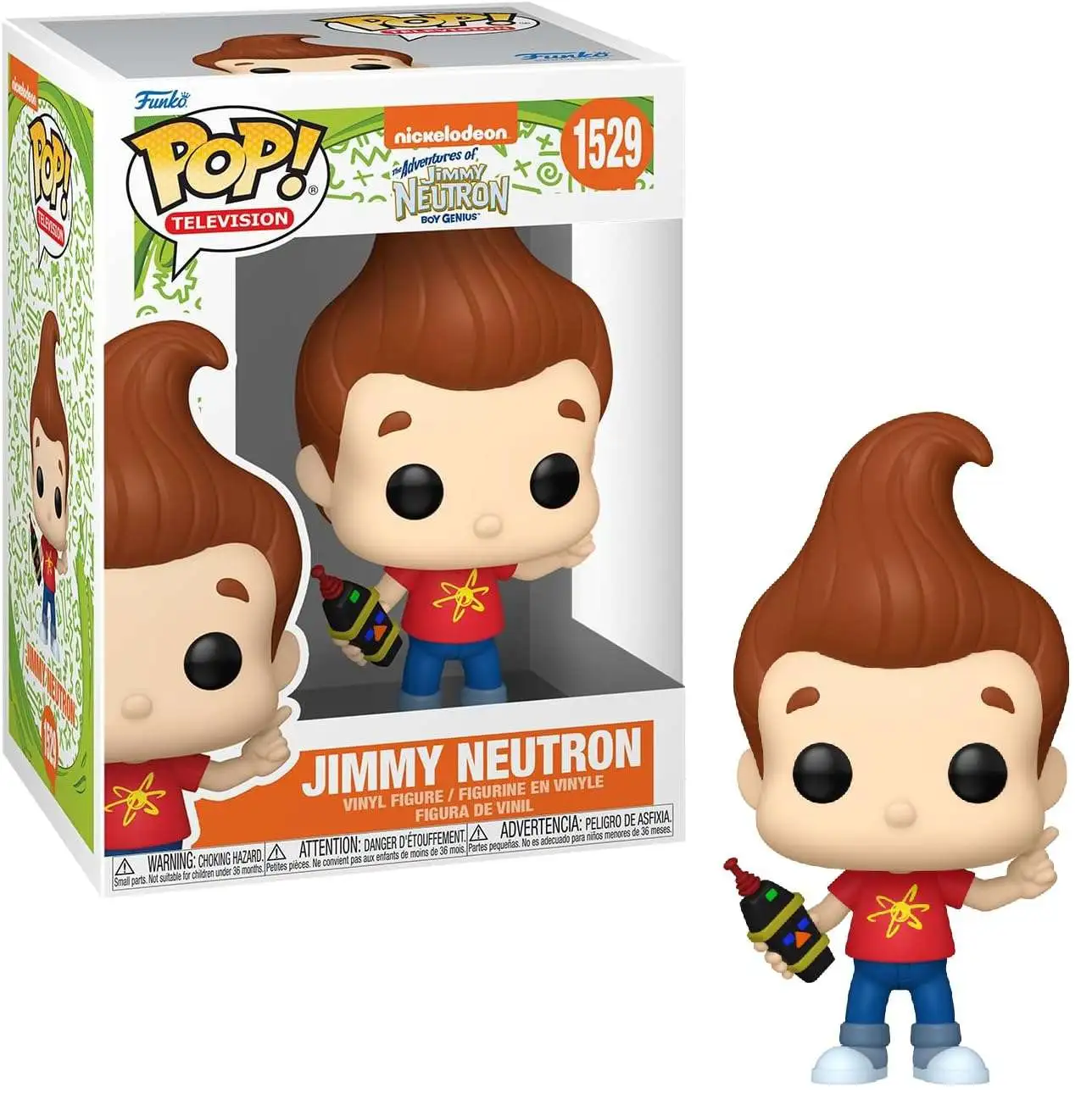 Funko Nick Rewind POP Television Jimmy Neutron Vinyl Figure 1529 - ToyWiz