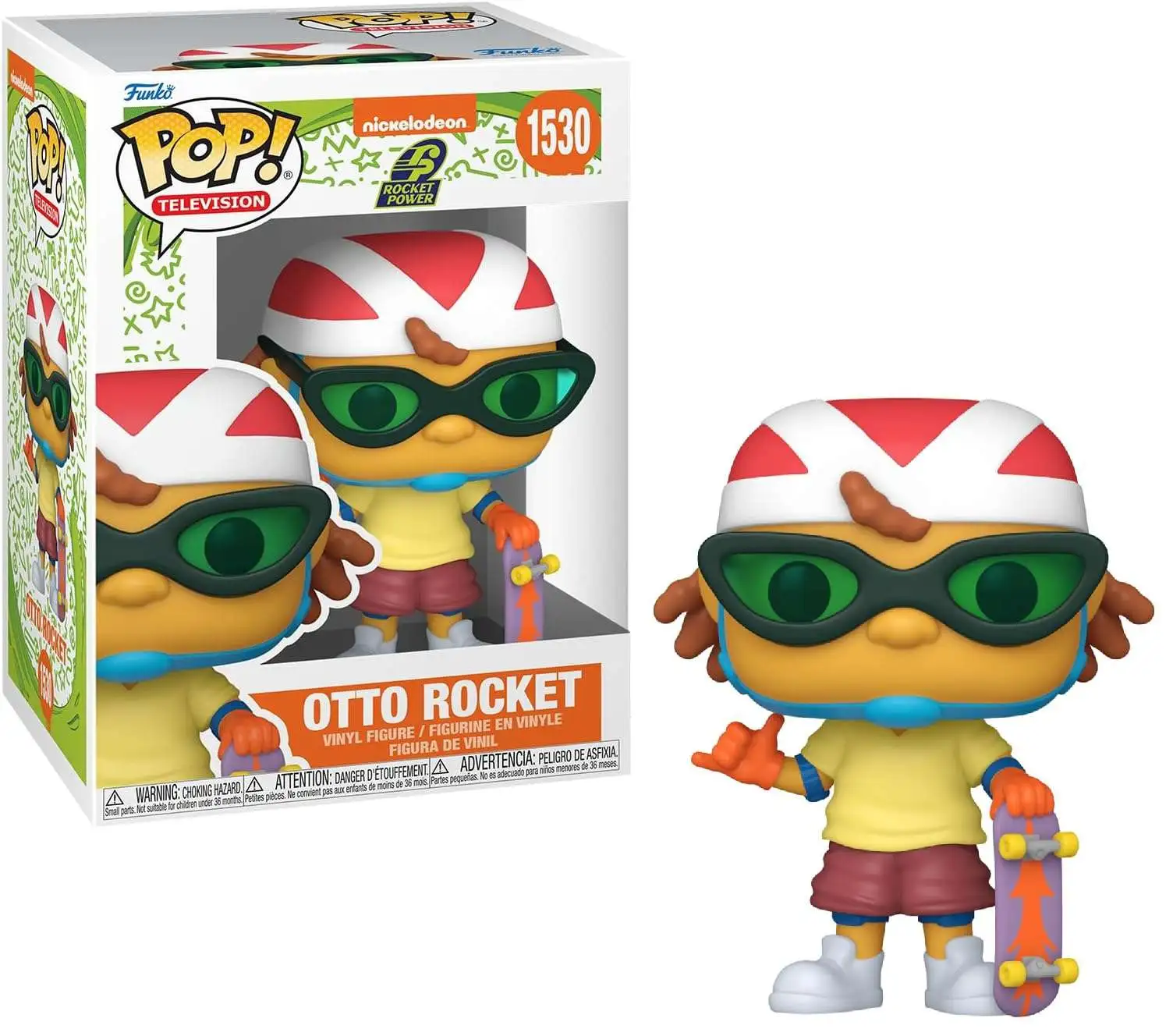 Funko Nick Rewind POP Television Otto Rocket Vinyl Figure 1530 - ToyWiz