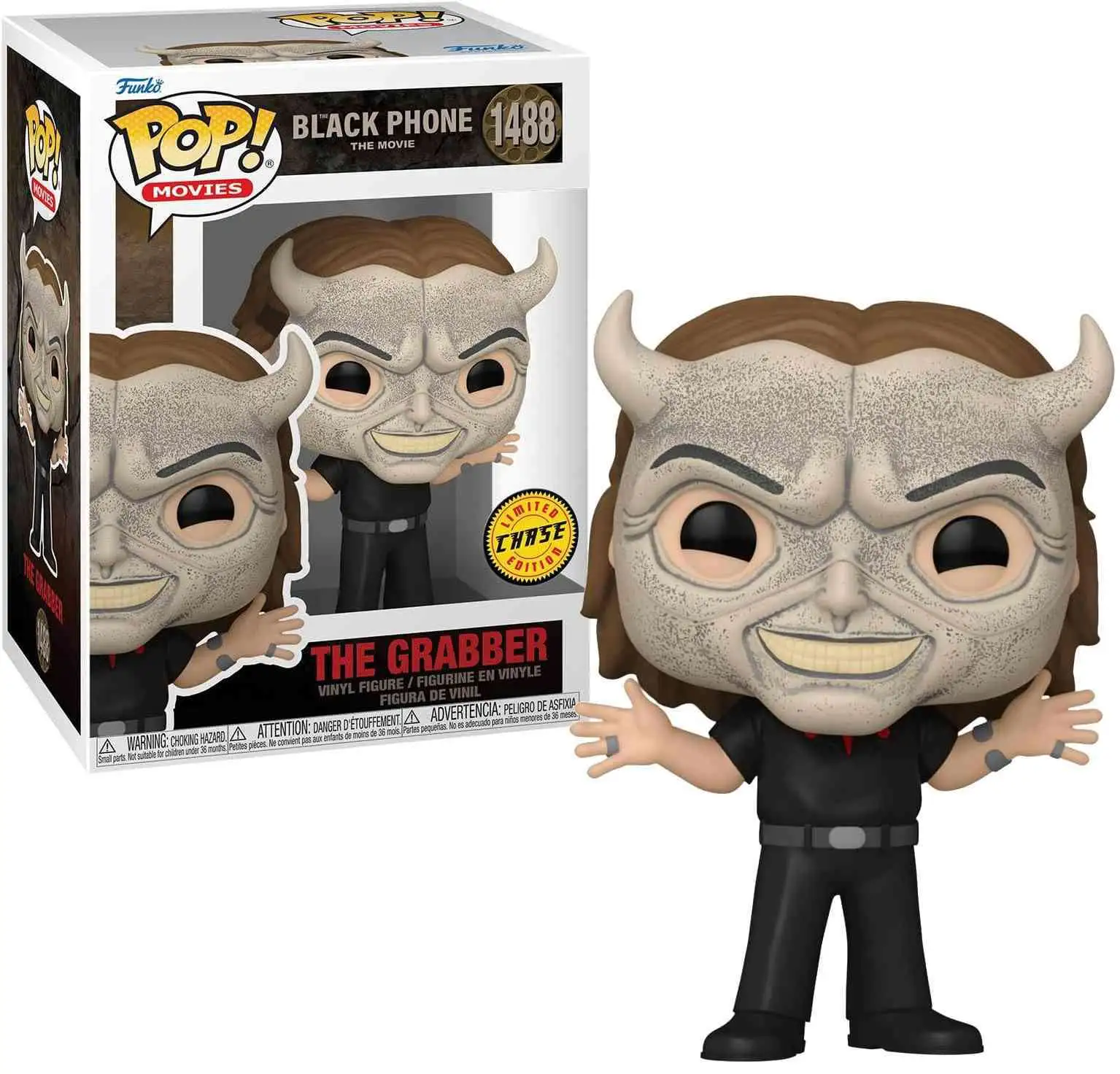 Funko The Black Phone POP Movies The Grabber Vinyl Figure Chase ...