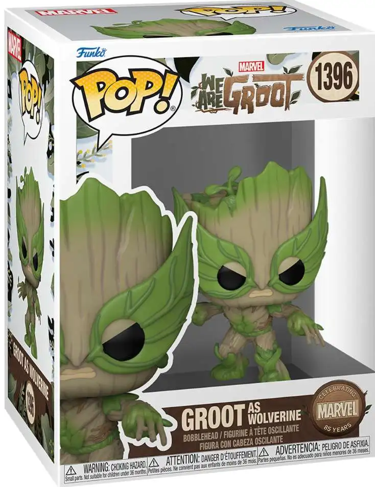 Funko Marvel We Are Groot POP Marvel Wolverine Vinyl Figure 1396 - ToyWiz