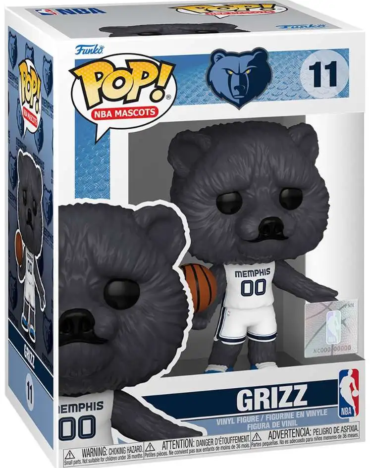 Funko NBA Memphis Grizzlies POP NBA Mascots Grizz Vinyl Figure 11 - ToyWiz