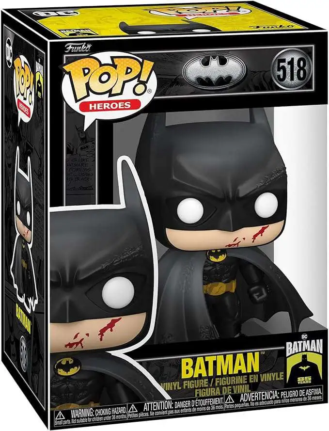 Funko DC Batman 85th Anniversary POP Movies Batman Vinyl Figure 518 - ToyWiz