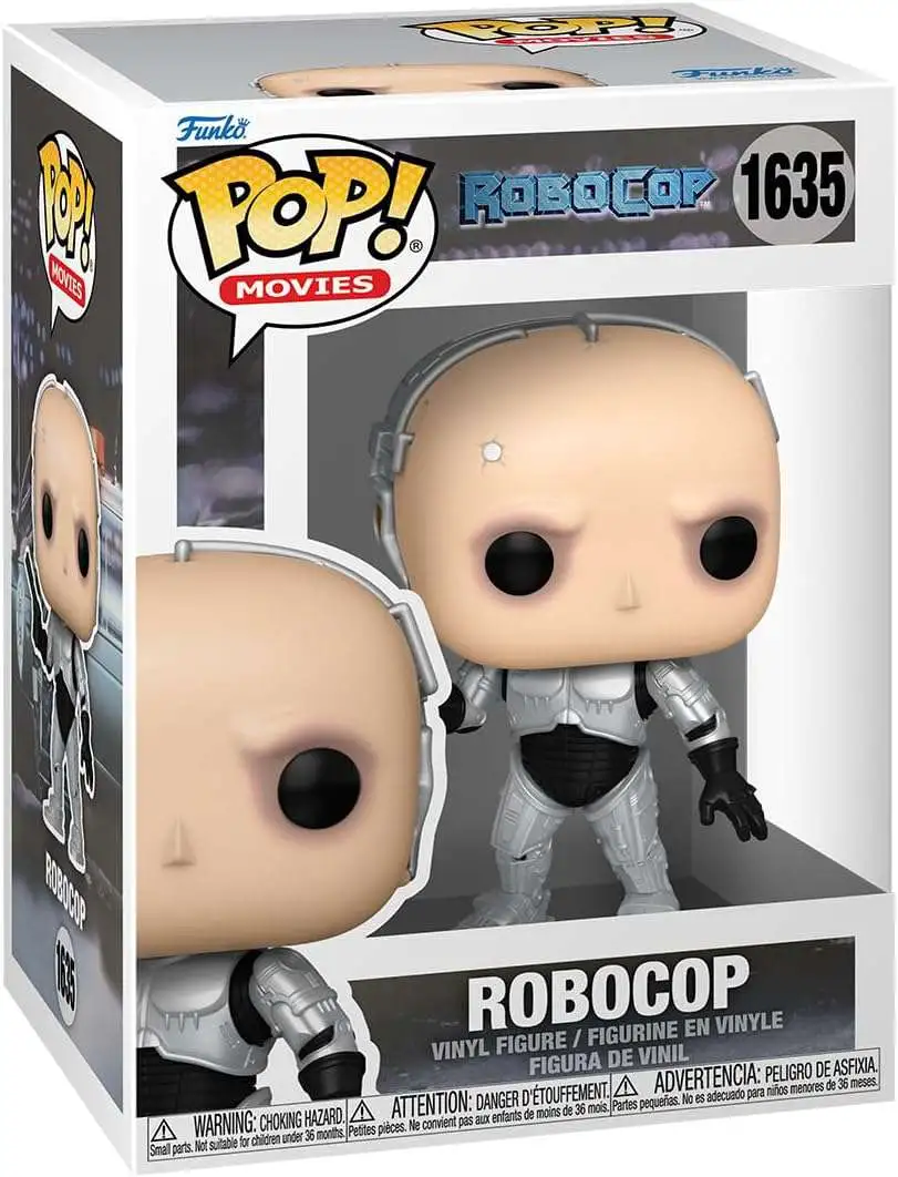 Funko Robocop POP Movies Robocop Vinyl Figure 1635 No Helmet - ToyWiz