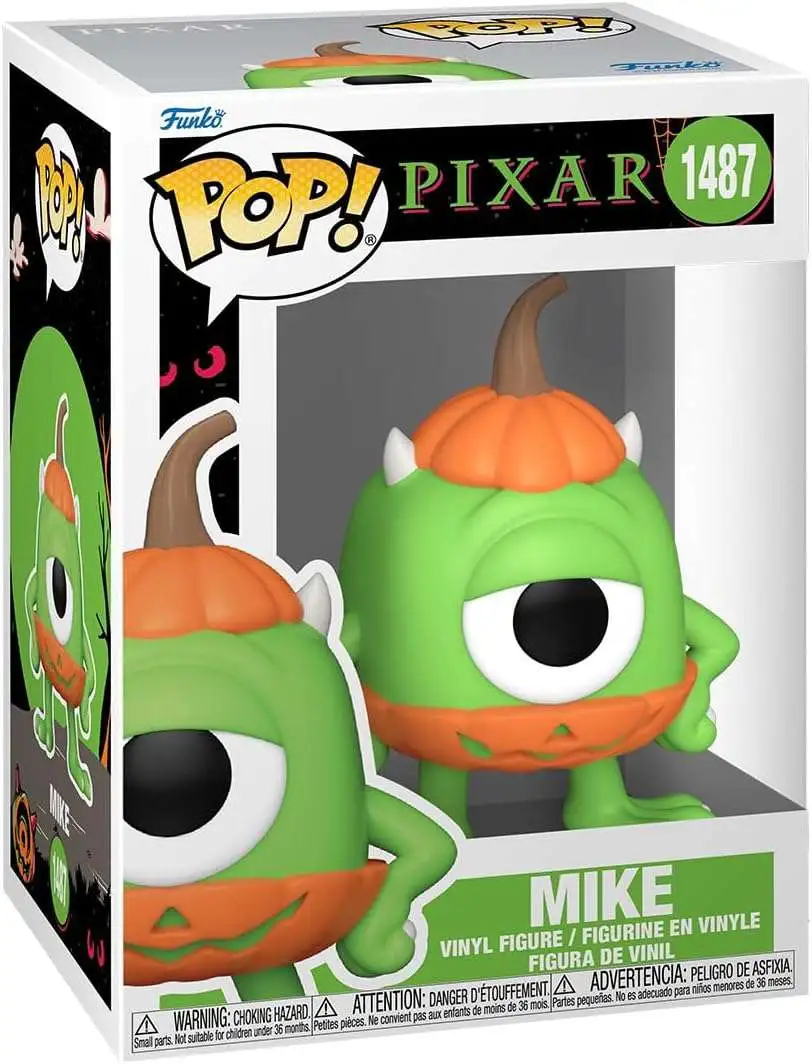 Funko Disney Pixar Monsters Inc POP Disney Mike Vinyl Figure 1487 ...