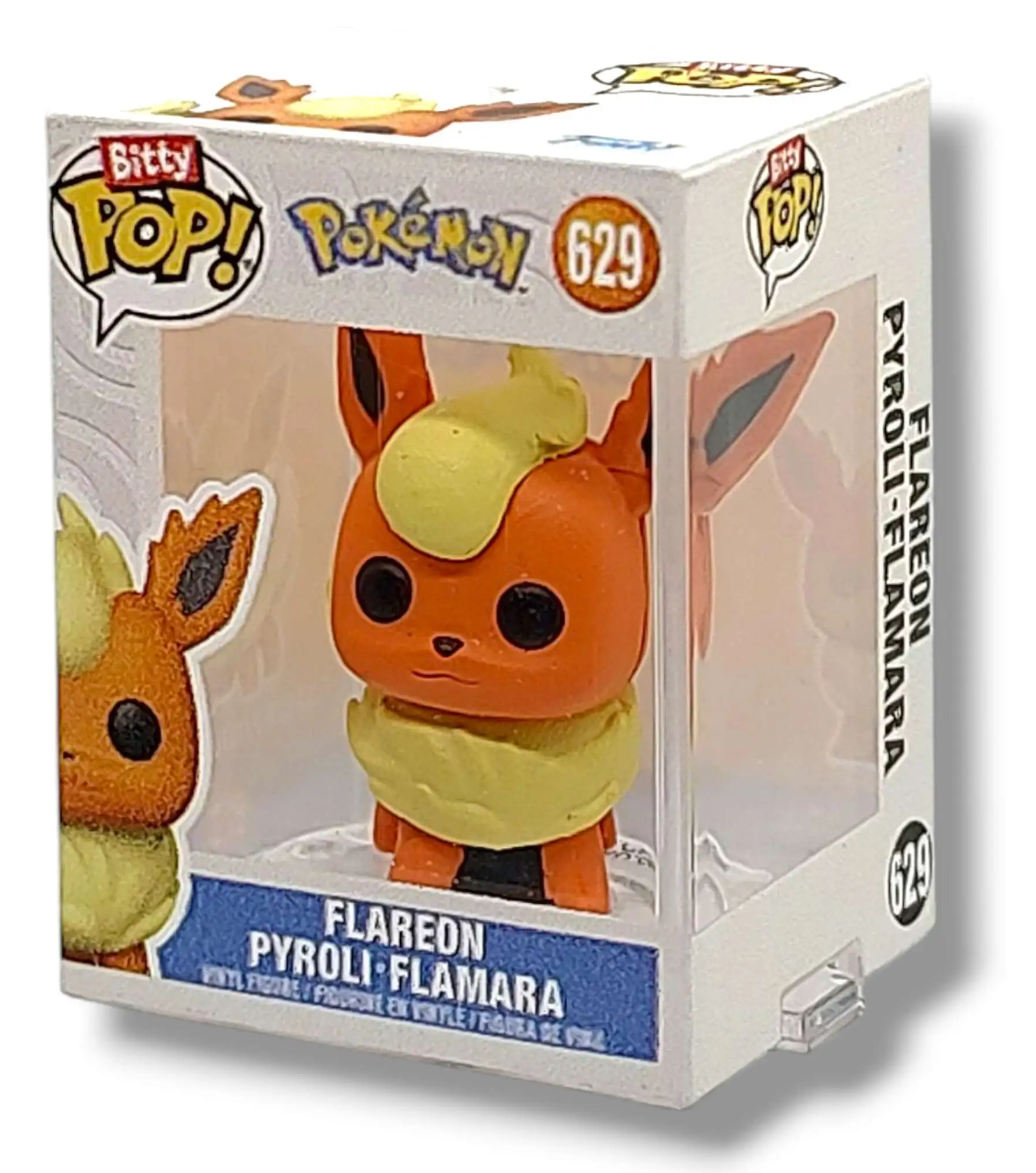 Funko Pokemon Bitty POP Flareon Micro Vinyl Figure Loose - ToyWiz