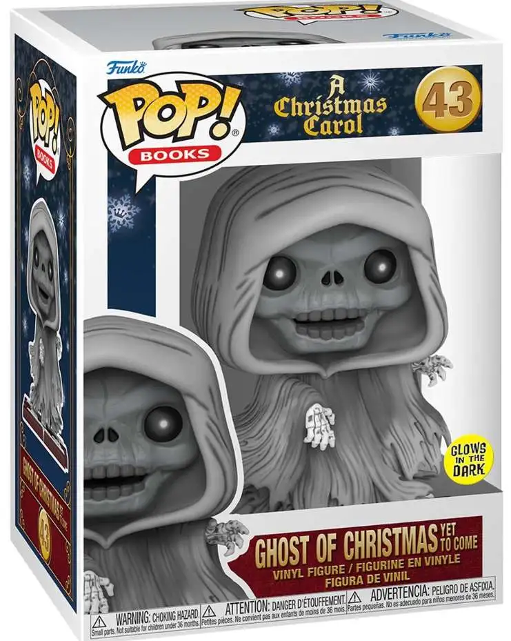 Funko A Christmas Carol POP Movies Ghost of Christmas Yet to Come Vinyl ...
