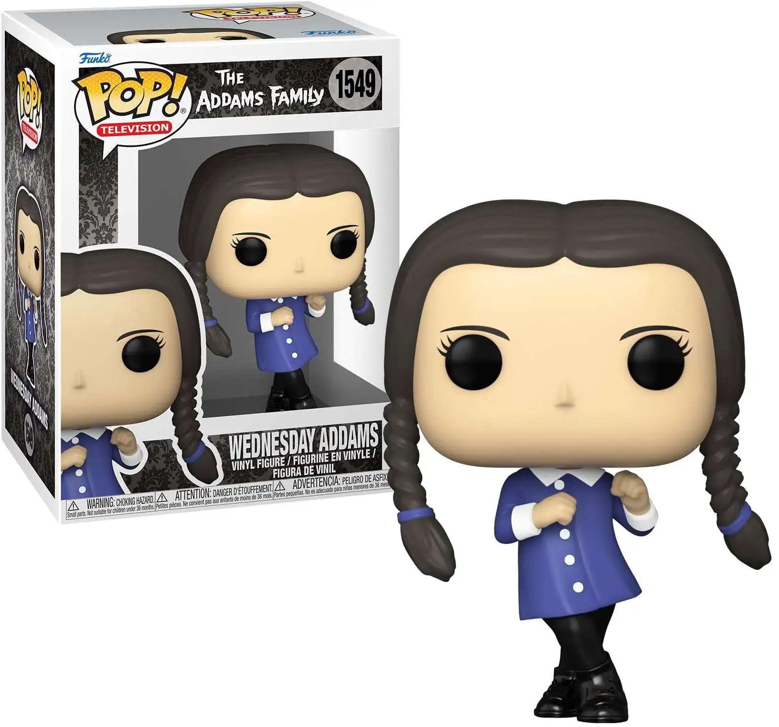 Funko Addams Family POP Television Wednesday Addams Vinyl Figure 1549 ...