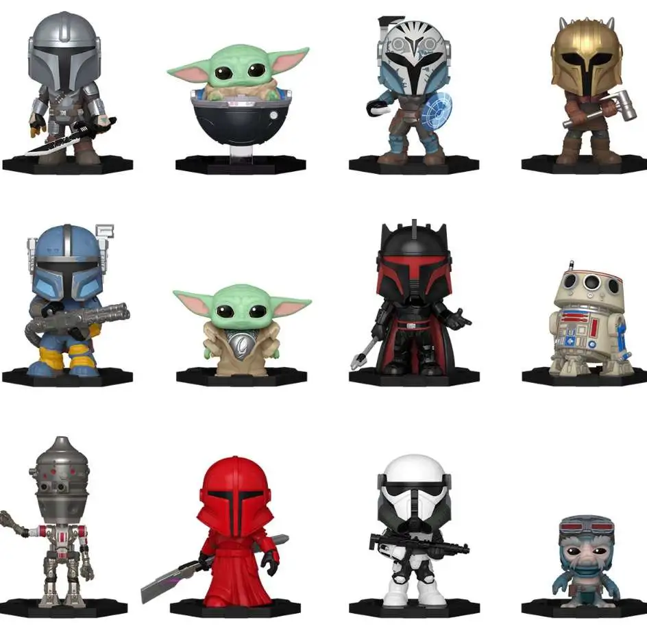 Funko Star Wars The Mandalorian Mystery Minis The Mandalorian Mystery ...