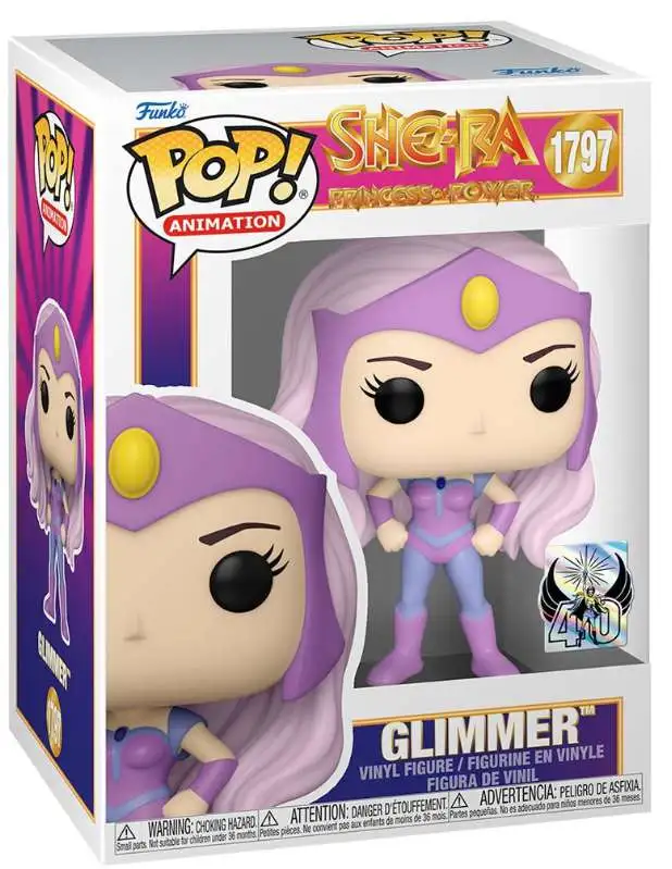Funko She-Ra POP Animation Glimmer Vinyl Figure 1797 - ToyWiz