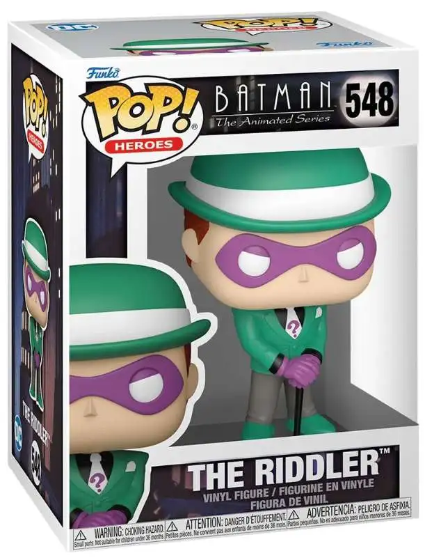 Funko DC Batman The Animated Series POP Animation The Riddler Vinyl ...