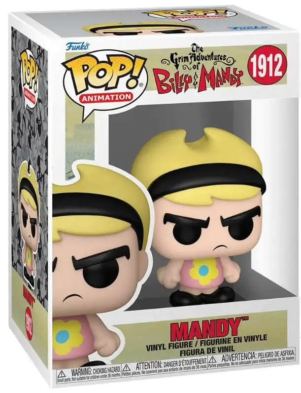 Funko The Grim Adventures of Billy Mandy POP Animation Mandy Vinyl ...
