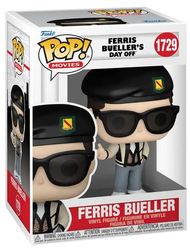 Funko Ferris Buellers Day Off POP Movies Ferris Bueller Vinyl Figure ...
