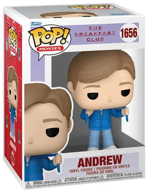 Funko The Breakfast Club POP Movies Andrew Clark Vinyl Figure 1656 - ToyWiz