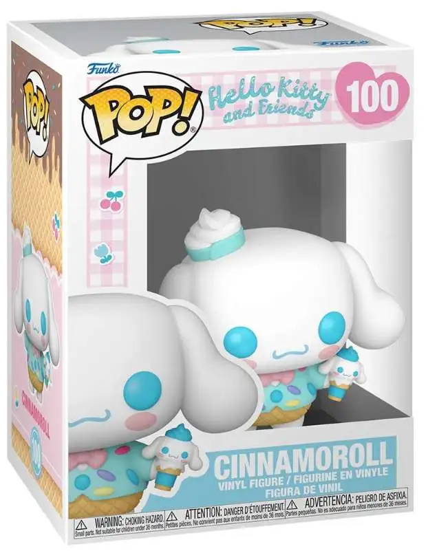 Funko Hello Kitty Friends POP Sanrio Cinnamoroll Vinyl Figure 100 Ice ...