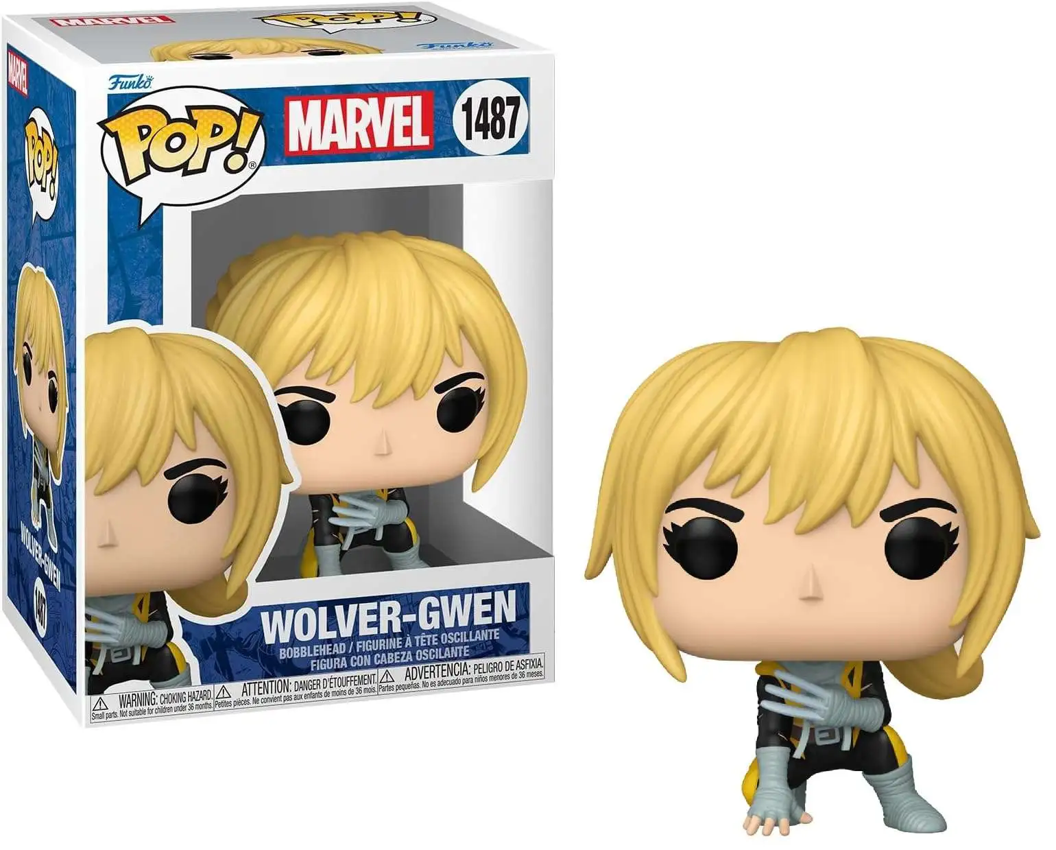 Funko Marvel Spider-Gwen Gwenverse POP Marvel Wolver-Gwen Vinyl Figure ...