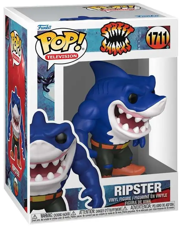 Funko Street Sharks POP Television Ripster Vinyl Figure 1711 - ToyWiz